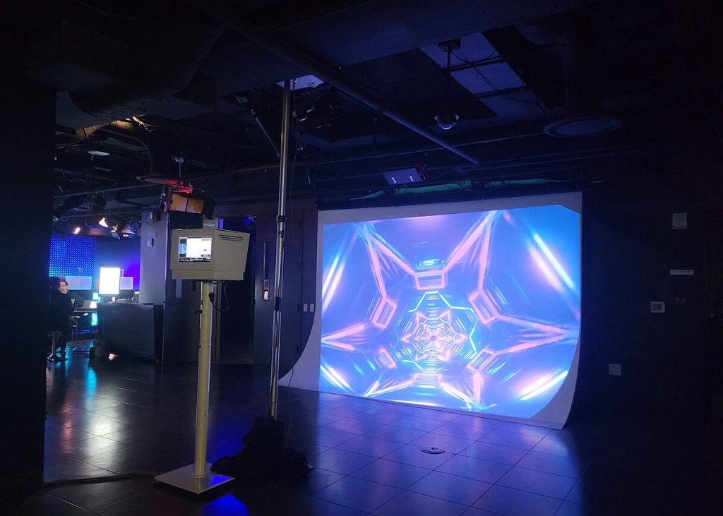 Projector Booth - NYC Photo Party